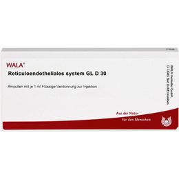 WALA Reticuloendotheliales System Gl D 30 Ampullen 10X1 ml