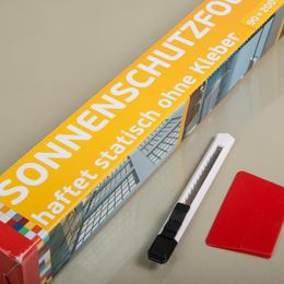 d-c-fix Sonnenschutzfolie/Fensterfolie Sichtschutz, 2000x900 mm (static), statisch haftend