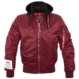 Alpha Industries MA-1 ZHP Fliegerjacke (Sale) burgundy, Gr&ouml;&szlig;e S