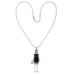 Collezione Alessandro Lange Kette " Madame Noir " in silber | Gr.: onesize