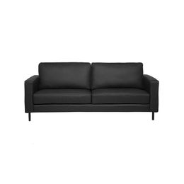 Beliani 3-Sitzer Sofa SAVALEN in Schwarz - (W) 204 x (H) 87 x (L) 91 cm | Gr.: onesize