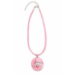 Collezione Alessandro Kurze Kette " Muriel " in rosa | Gr.: onesize