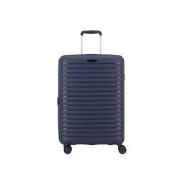 d&n D&N Travel Line 4500 4 Rollen Trolley M 65 cm mit Dehnfalte in darkblue | Gr.: onesize