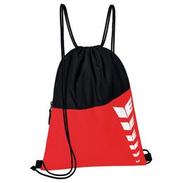 Erima Six Wings Turnbeutel in rot/schwarz | Gr.: onesize