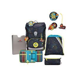 DerDieDas ErgoFlex Easy LED Schulranzen-Set 5-teilig in Crazy | Gr.: onesize