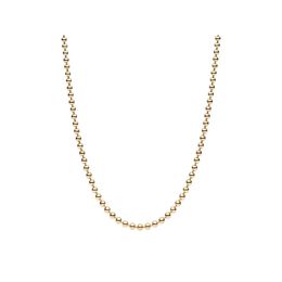 Pandora Damen-Kette Kugelkette Goldfarben 50 cm | Gr.: onesize