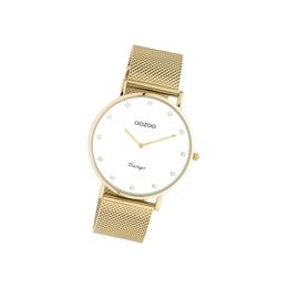 Analog-Armbanduhr Oozoo Vintage Series gold gro&szlig; (ca. 40mm) | Gr.: onesize
