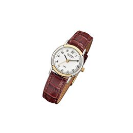 Regent Uhren Analog-Armbanduhr Regent Lederarmband braun klein (ca. 25mm) | Gr.: onesize