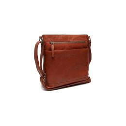 The Chesterfield Brand C48.1302 Almeria Crossbody/ Umh&auml;ngetasche Wax Pull Up Leder in cognac | Gr.: onesize