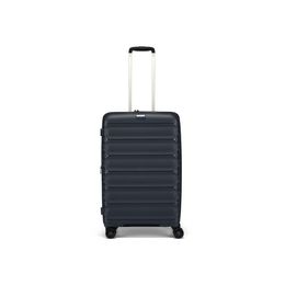d&n D&N Travel Line 4700 4 Rollen Trolley 68 cm mit Dehnfalte in navy | Gr.: onesize