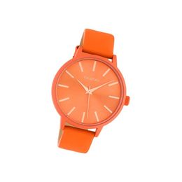Analog-Armbanduhr Oozoo Timepieces orange gro&szlig; (ca. 42mm) | Gr.: onesize