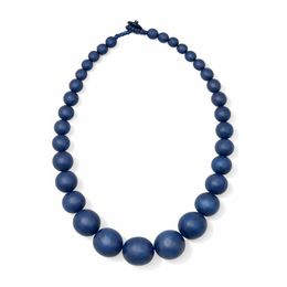 Collezione Alessandro Kurze Kette " Aleika " in blau | Gr.: onesize