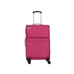 d&n D&N Travel Line 6704 4-Rollen Trolley 65 cm in pink | Gr.: onesize