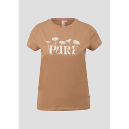 QS T-Shirt in 84D1_sandstein | Gr.: XS