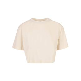 Urban Classics Cropped T-Shirts in whitesand | Gr.: M