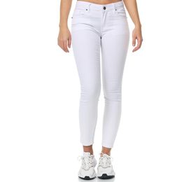 Tazzio Jeans "F103" - Skinny Fit - in Wei&szlig; | Gr.: 50