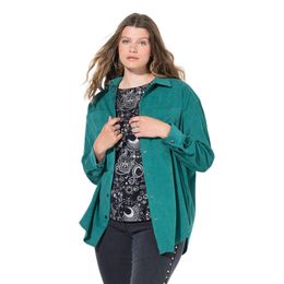 Studio Untold Hemdbluse in helles petrol | Gr.: 42-44