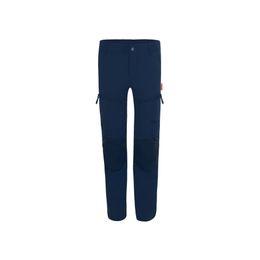 Trollkids Zipp-Off-Trekkinghose Slim Fit Nordfjord in navy | Gr.: 128