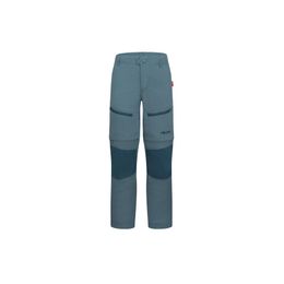 Trollkids Zipp-Off-Trekkinghose Slim Fit Nordfjord in teal | Gr.: 122