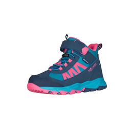 Trollkids Wanderschuh Hiker Mid Tronfjell in dark turquoise/madeira blue | Gr.: 35