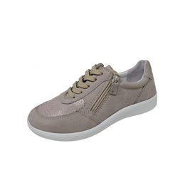 Aco sportlicher Schn&uuml;rer Kira 04 Weite K in Beige | Gr.: 38