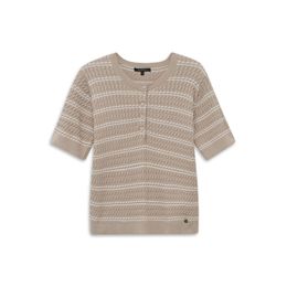 Bugatti Pullover Rundhals in 50-beige | Gr.: M