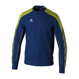 Erima Unisex Erwachsene Sweatshirt in new navy/lime | Gr.: 140