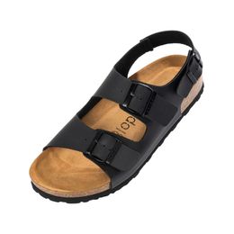 Palado Klassische Sandalen in Schwarz | Gr.: 44