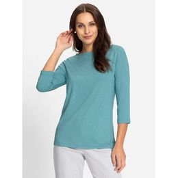 WITT WEIDEN 3/4-Arm-Shirt in ozean | Gr.: 38