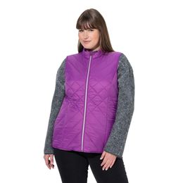 Ulla Popken Weste in dunkles magenta | Gr.: 54-56
