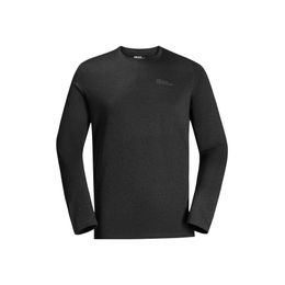 Jack Wolfskin Funktionsshirt Sky Thermal L/S M in Grau | Gr.: L