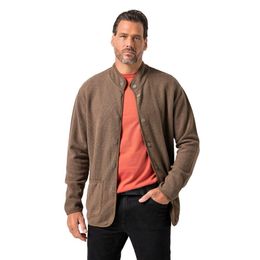 JP1880 Strickjacke in khakibraun | Gr.: L