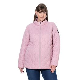 Ulla Popken Steppjacke in zartes altrosa | Gr.: 46-48