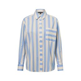 Franco Callegari Bluse in hellblau beige | Gr.: 42
