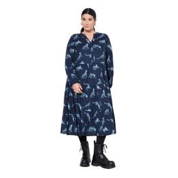 Studio Untold Kleid in marine | Gr.: 46-48
