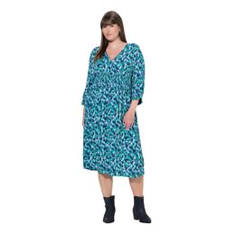 Ulla Popken Kleid in himmelblau | Gr.: 46-48