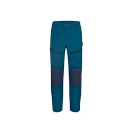 Trollkids Zipp-Off-Trekkinghose Slim Fit Nordfjord in madeira blue | Gr.: 110