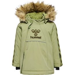 Hummel Rei&szlig;verschluss Jacke Daumenl&ouml;cher Hmljessie Lebensstil Jungen in OIL GREEN | Gr.: 80