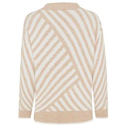 Olsen Strickpullover Urban Wild Cora in beige wei&szlig; - 0001 | Gr.: 40