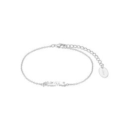 Armband s.Oliver "Mama", silber (silberfarben), Armb&auml;nder, Damen, 20cm, Silber 925 (Sterlingsilber), Armband