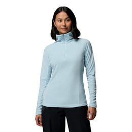 Columbia Damen Fleeceshirt "GLACIAL IV 1/2 ZIP"marine light, Gr. XXL, Fleece, Obermaterial: 100% Polyester, Shirts, Leichtes Material