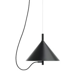 w&auml;stberg W&auml;stberg w132 Nendo Pendelleuchte Jet Black 2700K Phase