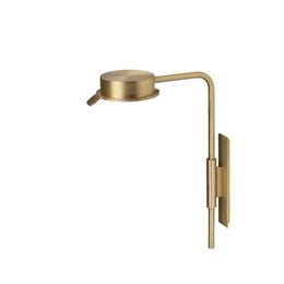 w&auml;stberg W&auml;stberg w102 Chipperfield Wandleuchte Brass 2700K