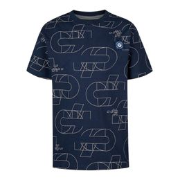 PETROL INDUSTRIES Shirt 'Marlinview' Jungen Gr&ouml;&szlig;e 152 blau / wei&szlig;