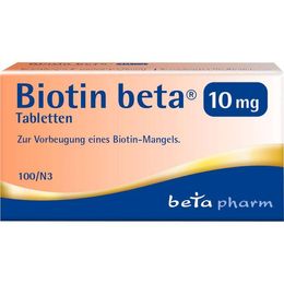 betapharm Biotin Beta 10 mg Tabletten 100 St