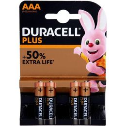 Batterien Micro LR03 Aaa MN2400 Duracell Plus 4 St