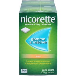 EurimPharm Arzneimittel Nicorette Kaugummi 2 mg freshfruit 210 St