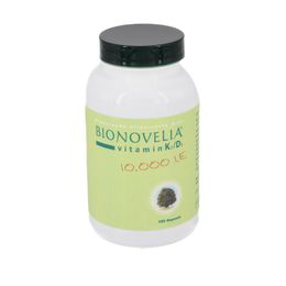 Bionovelia vitamin K2/D3 10.000 I.E. Kapseln 180 St