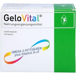 Gelovital Nahrungserg&auml;nzungsmittel Lebertran Kaps. 100 St