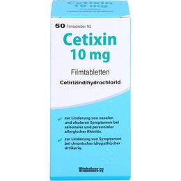 Cetixin 10 mg Filmtabletten 50 St